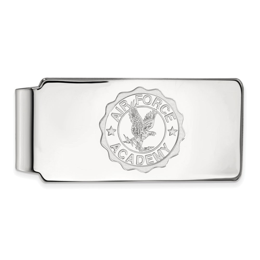 Sterling Silver United States Air Force Academy Crest Money Clip ...